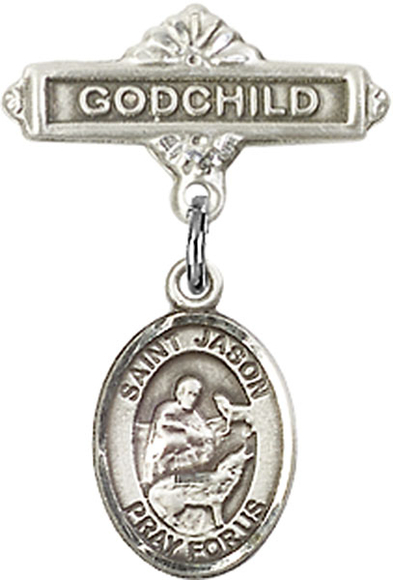 Hail MaryGifts | Jewelry | St Jason Baby Badge 950736 | Poshmark